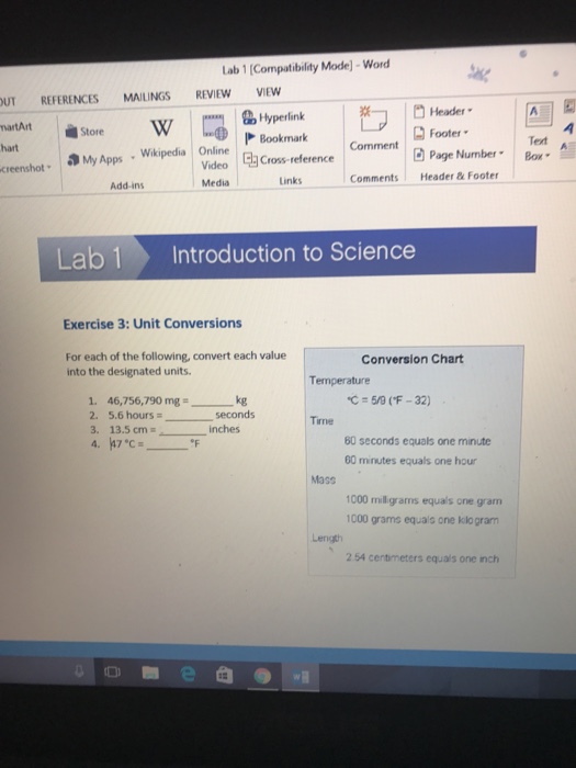 Solved For each of the following, convert each value into | Chegg.com