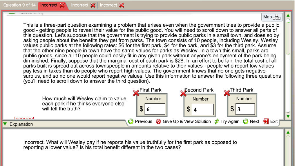 Solved This is a three-part question examining a problem | Chegg.com