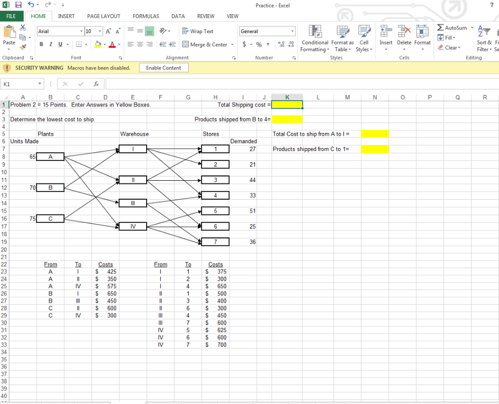 Practice Excel HOME INSERT PAGE LAYOUT FORMULAS DATA Chegg Practice Excel HOME INSERT PAGE LAYOUT FORMULAS DATA Chegg