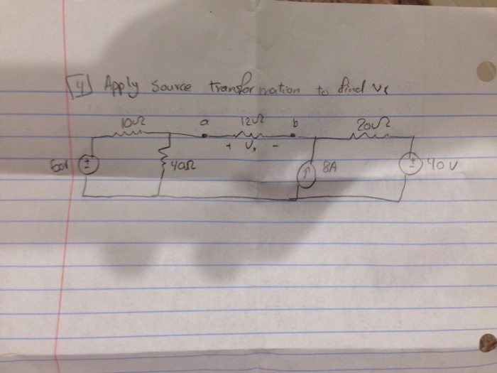 Solved Apply source transformation to final V_c | Chegg.com