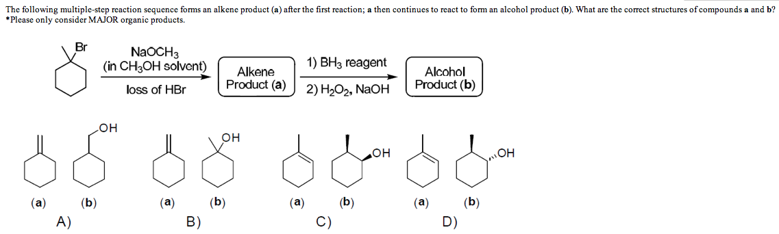 Solved The following multiple-step reaction sequence forms | Chegg.com