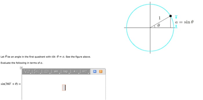 Solved Let theta be an angle In the first quadrant with sing | Chegg.com