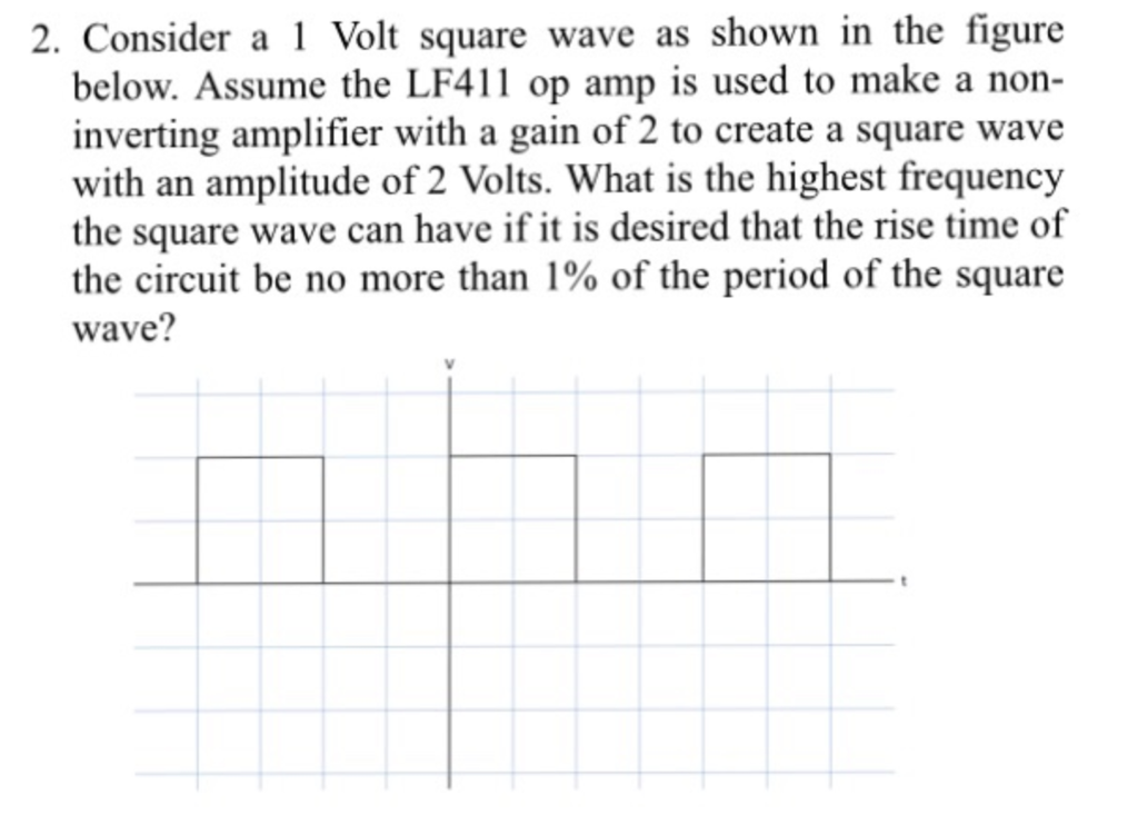 Solved please solve only for the rise time!!! solve only | Chegg.com