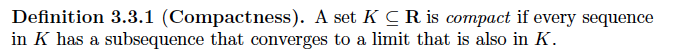Solved Decide which of the following sets are compact. For | Chegg.com