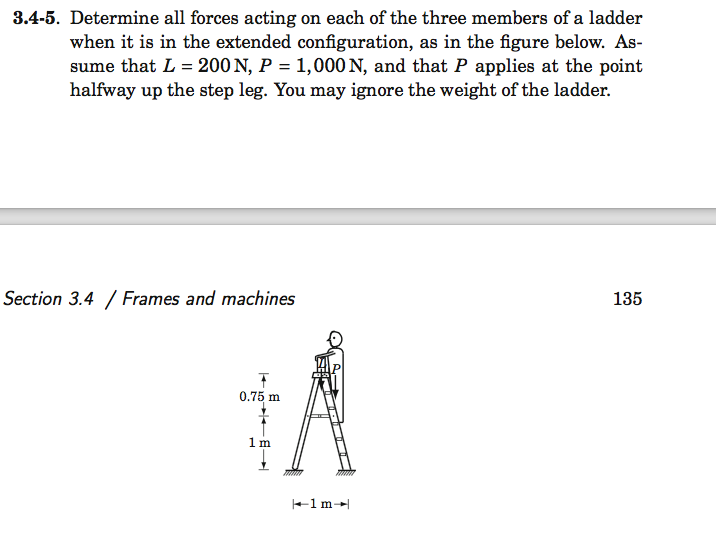 Solved Determine all forces acting on each of the three | Chegg.com