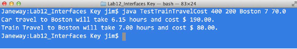 Solved This lab uses a series of classes that compare the | Chegg.com