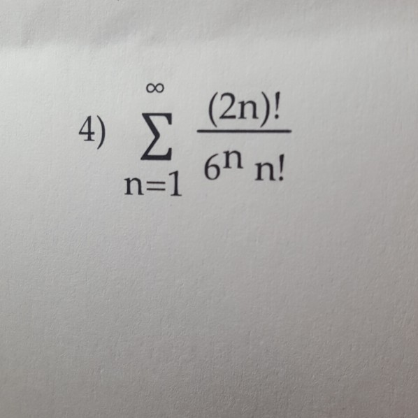 Solved (2n)! 2 | Chegg.com