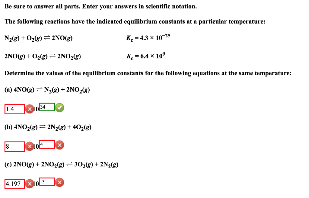 Solved Be Sure To Answer All Parts Enter Your Answers In Chegg Solved Be Sure To Answer All Parts Enter Your Answers In Chegg