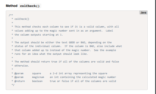Solved Overview of Magic Squares A magic square is an | Chegg.com