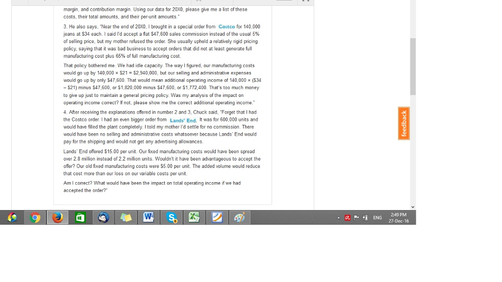 Solved E Chapter 5. Problem 2B Bookmark Show a steps: ON | Chegg.com
