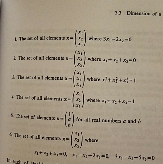 Solved ExERCISES In each of Problems 1-6, determine whether | Chegg.com