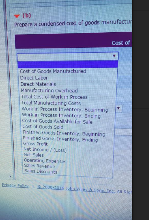 Solved Exercise 1-3a (b) I have attached directly beneath | Chegg.com