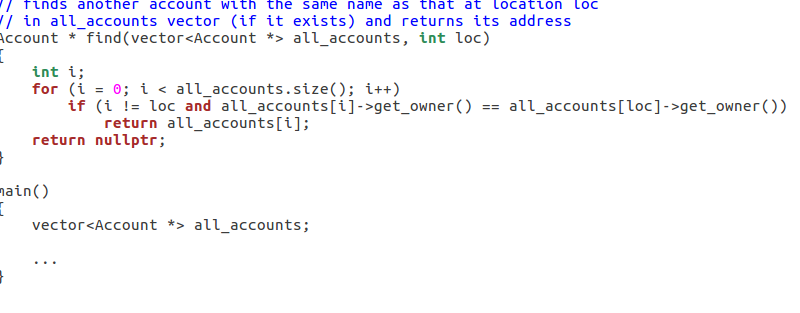 Solved Add owner name owner and a pointer to a linked | Chegg.com