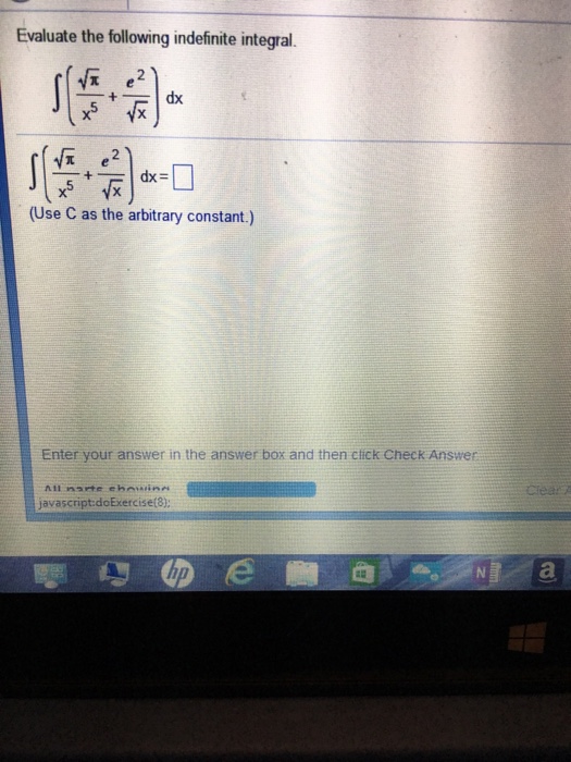 Solved Evaluate the following indefinite integral. | Chegg.com Solved Evaluate the following indefinite integral. | Chegg.com