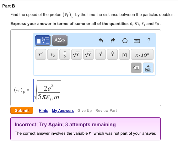Solved A proton and an alpha particle are momentarily at | Chegg.com