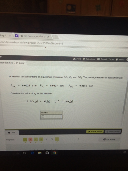 Solved A reaction vessel contains an equilibrium mixtures of | Chegg.com