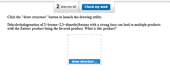 Solved 2 attempts left Check my work Click the "draw | Chegg.com