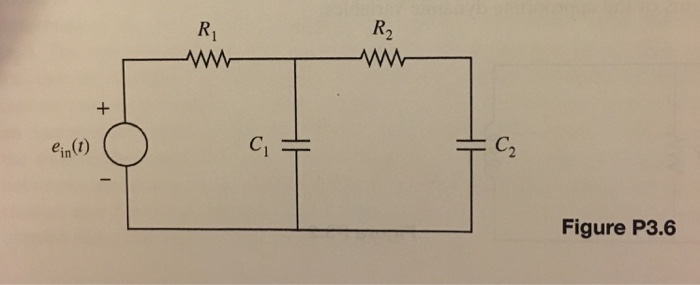 Solved Derive the mathematical model of the electrical | Chegg.com