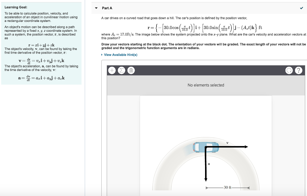 Solved Learning Goal Part A To be able to calculate | Chegg.com