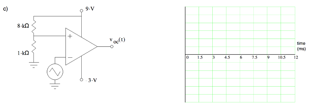 Solved The same input signal (at right) is connected to | Chegg.com