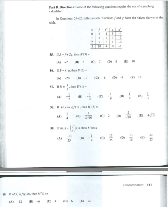 Solved Help me with number 60 please! The answer is -12. I | Chegg.com