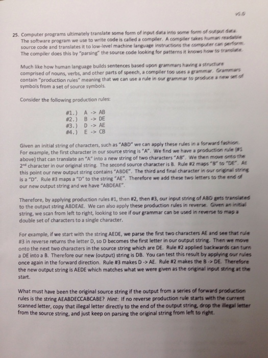 Solved Computer programs ultimately translate some form of | Chegg.com