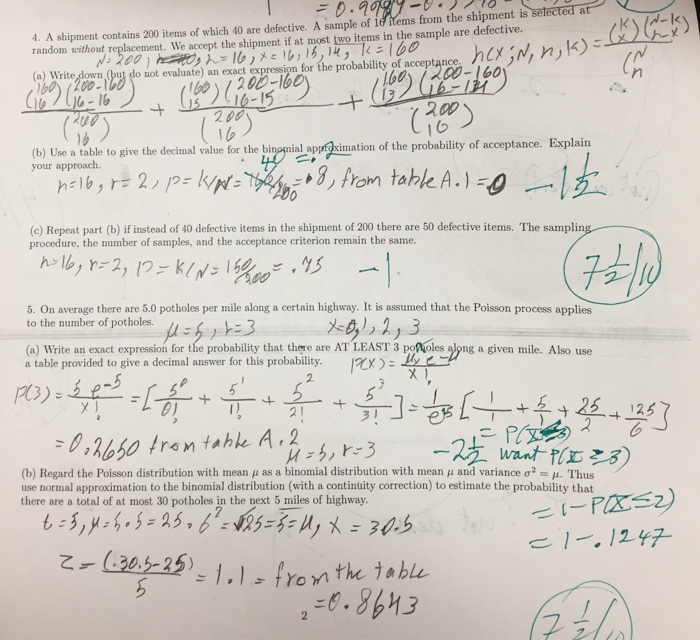 Solved A shipment contains 200 items of which 40 are | Chegg.com