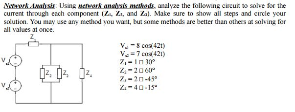 Solved Using network analysis methods, analyze the following | Chegg.com