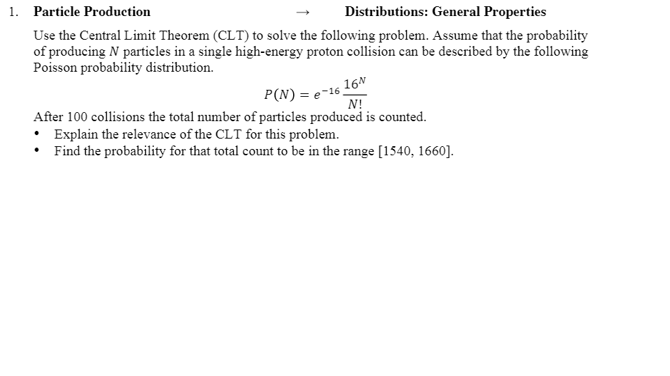 Solved Use the Central Limit Theorem (CLT) to solve the | Chegg.com