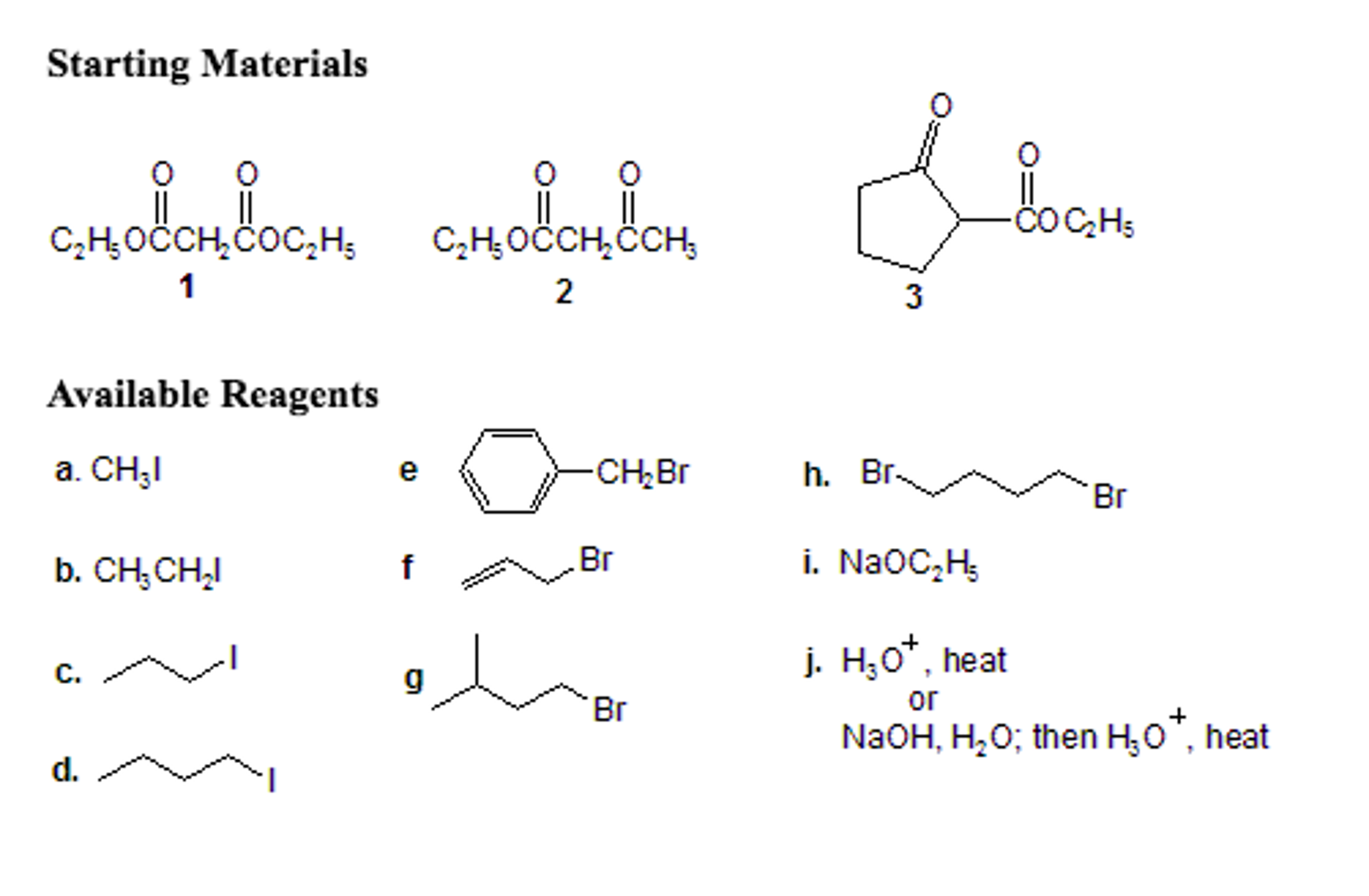 Solved Specify A Synthetic Scheme That Would Produce The