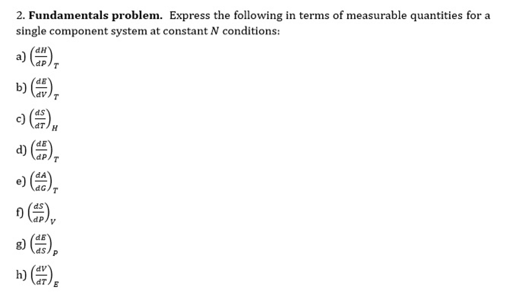 Solved Express the following in terms of measurable | Chegg.com