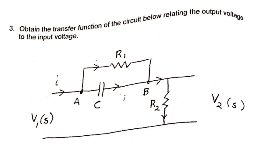 Solved vo circuit below relating the output Ie Obtain the | Chegg.com