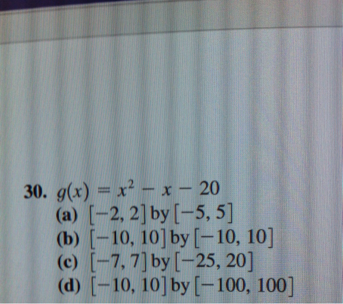 Solved 29-32 Graph the function in each of the given | Chegg.com