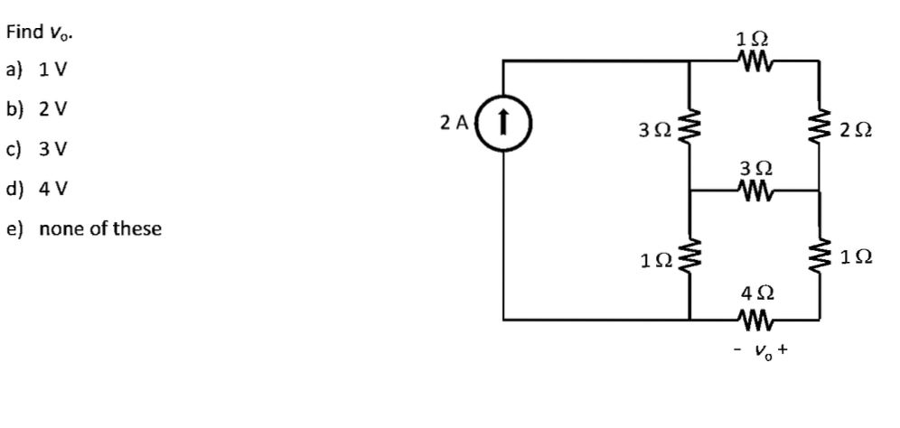 Solved 16. For what value of R is the circuit valid? a)10 | Chegg.com