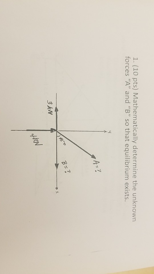 Solved 1. (10 pts) Mathematically determine the unknown | Chegg.com Solved 1. (10 pts) Mathematically determine the unknown | Chegg.com
