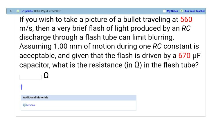 Solved 5. -11 points osUniPhys1 27.5 P057 My Notes Ask Your | Chegg.com Solved 5. -11 points osUniPhys1 27.5 P057 My Notes Ask Your | Chegg.com