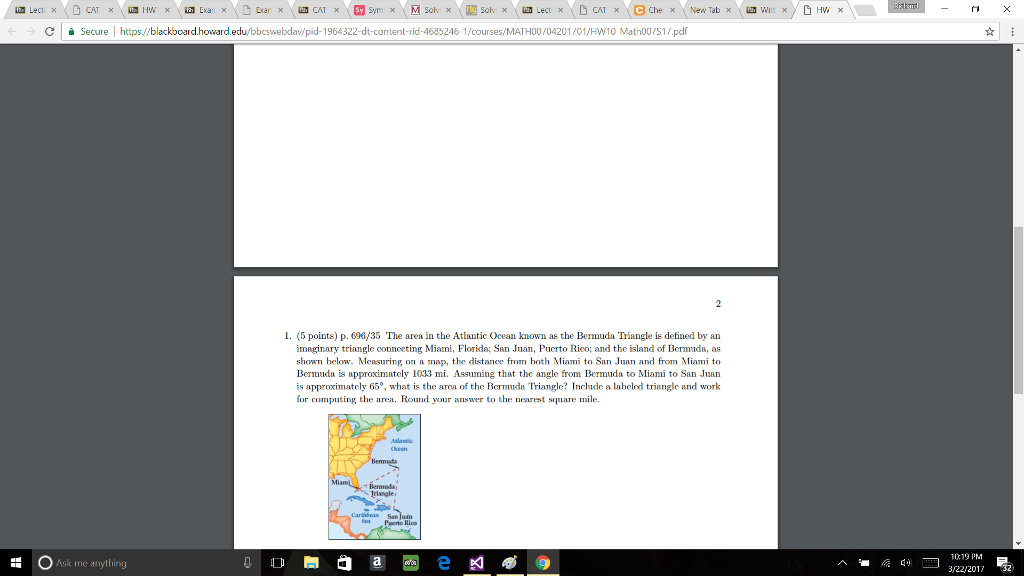 Solved C Secure I https blackboard,howard.ed | Chegg.com