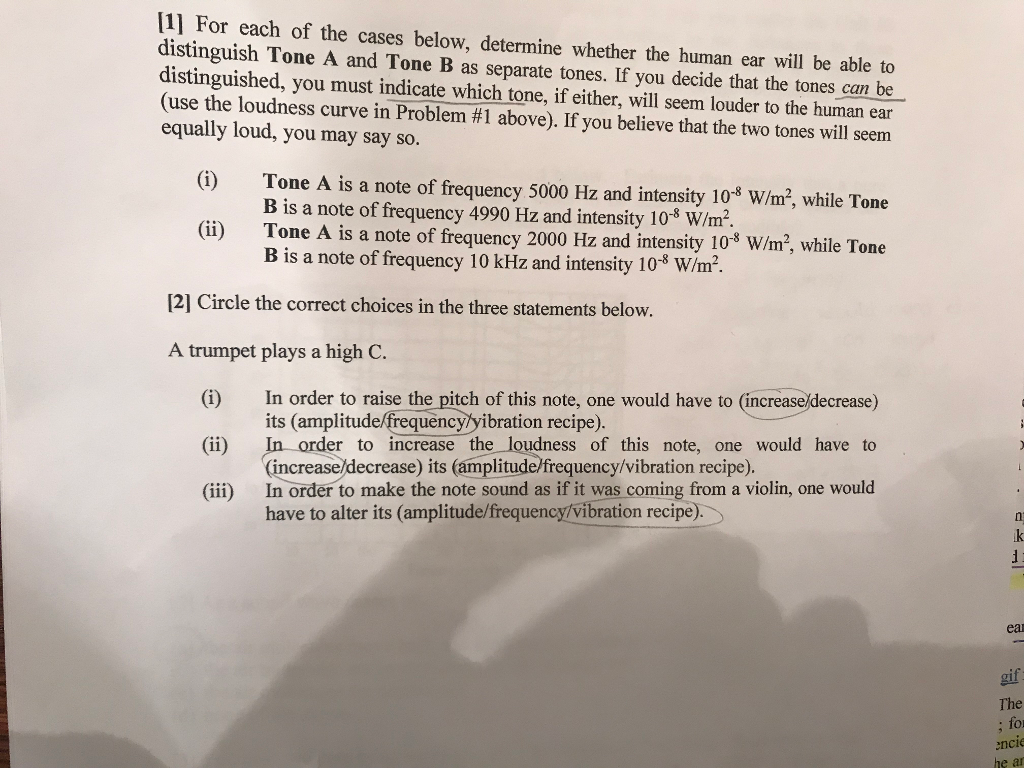 Solved 11] For each of the cases below, determine whether | Chegg.com