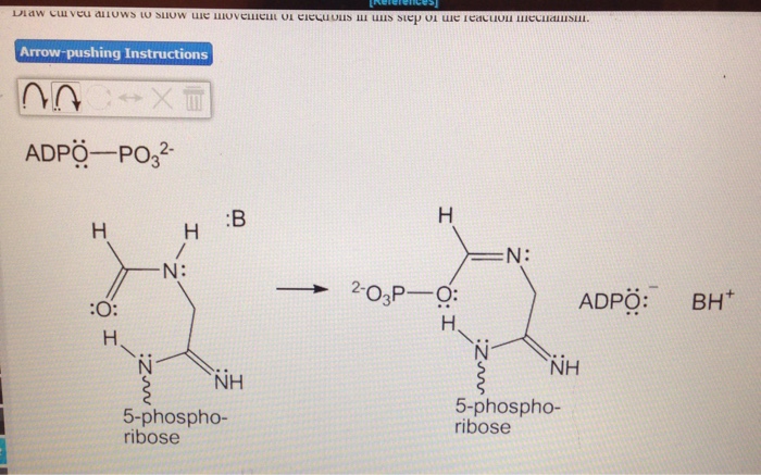 Solved O: NH NH 5-Phospho- 5-phospho- ribose ribose | Chegg.com