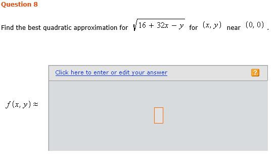 Solved Find the best quadratic approximation for squareroot | Chegg.com