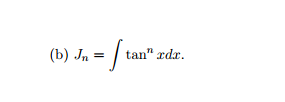 Solved Find a reduction formula for the following integrals: | Chegg.com
