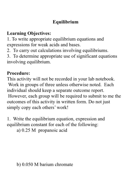 Solved To write appropriate equilibrium equations and | Chegg.com