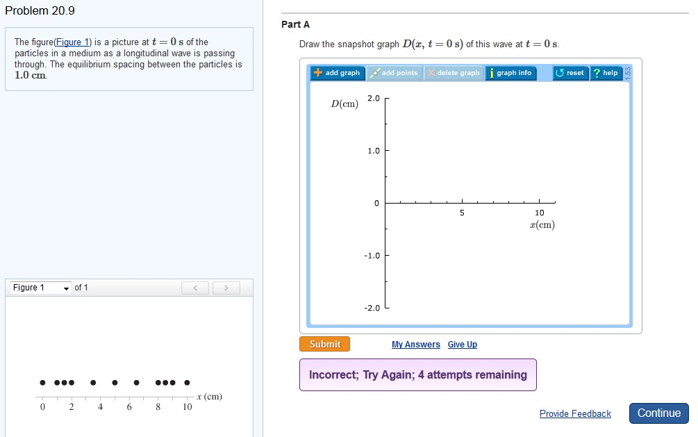 Solved Draw the snapshot graph D(x,t=0s) of this wave at | Chegg.com