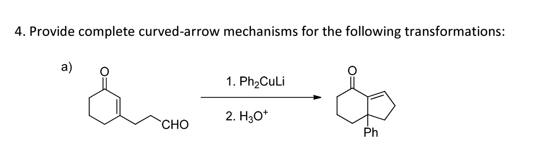 Solved 4. Provide complete curved-arrow mechanisms for the | Chegg.com