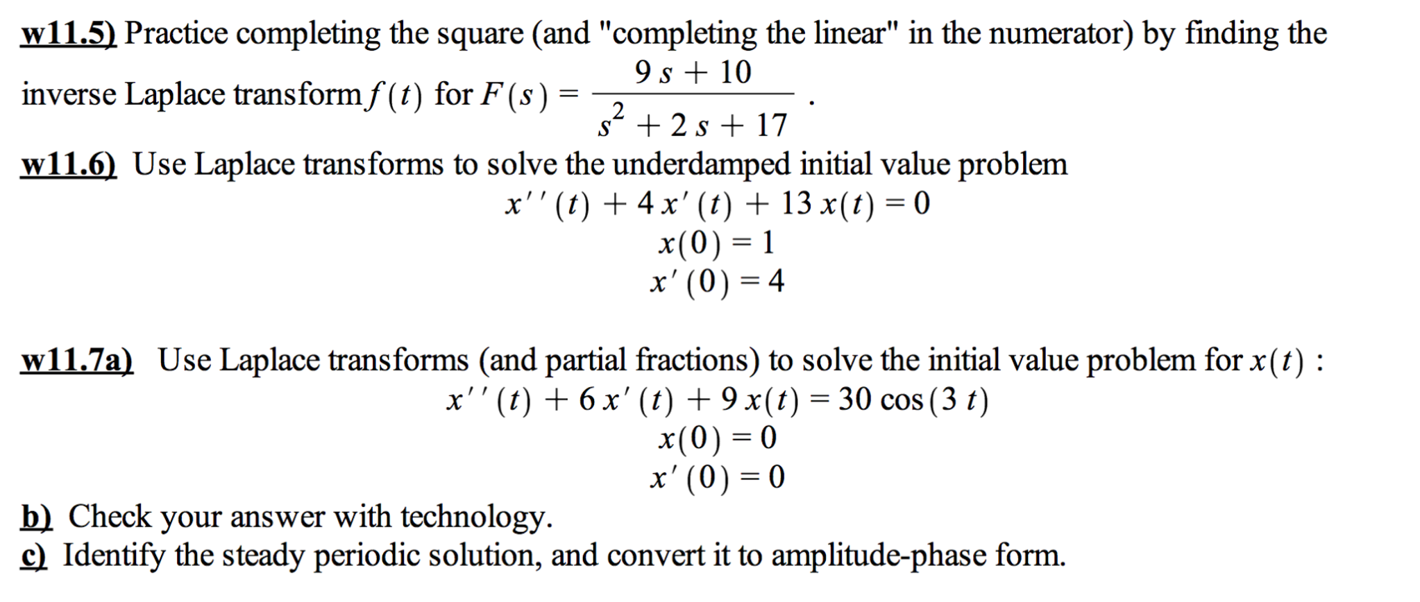 Solved Practice completing the square (and "completing the | Chegg.com
