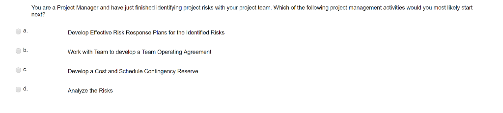 Solved Identification and documentation of project lessons | Chegg.com