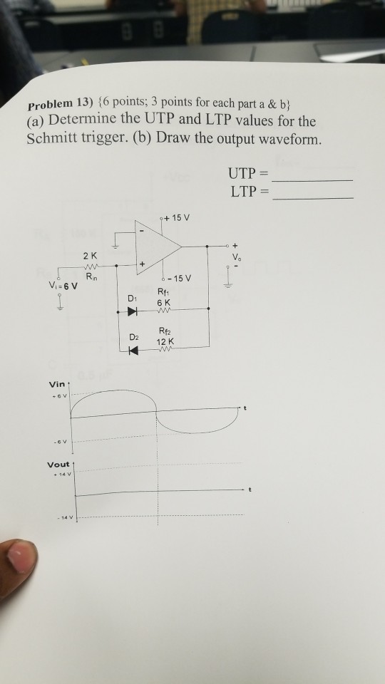Solved Problem 13) 16 points; 3 points for each part a & b | Chegg.com