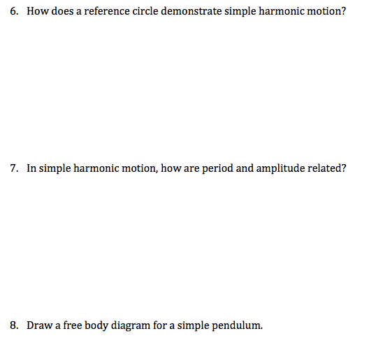 Solved How does a reference circle demonstrate simple | Chegg.com