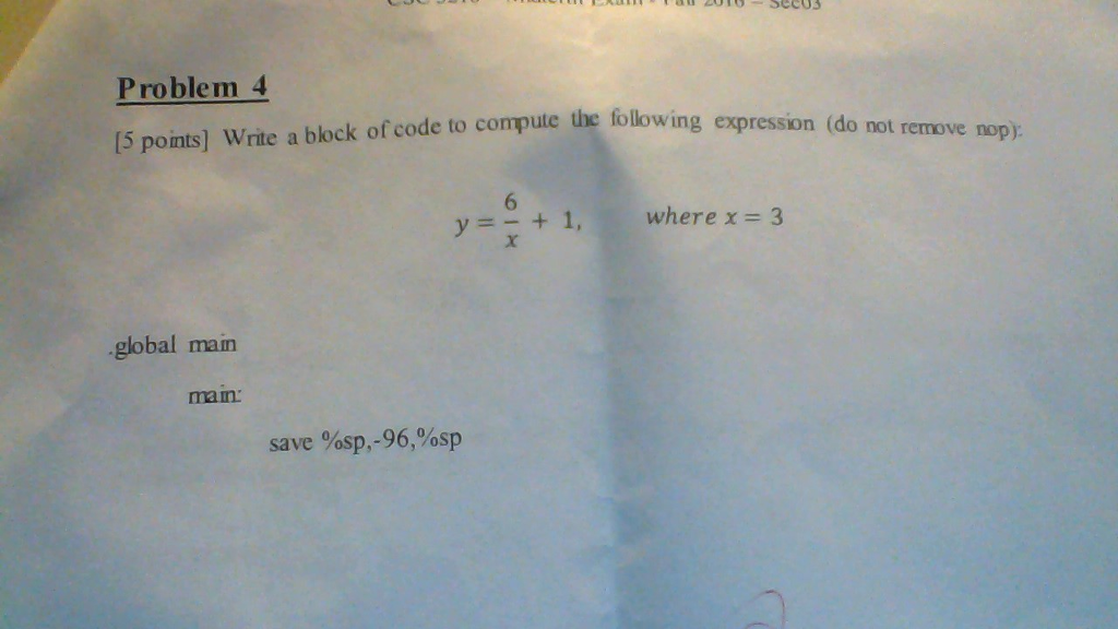 Solved Write a block of code to compute the following | Chegg.com