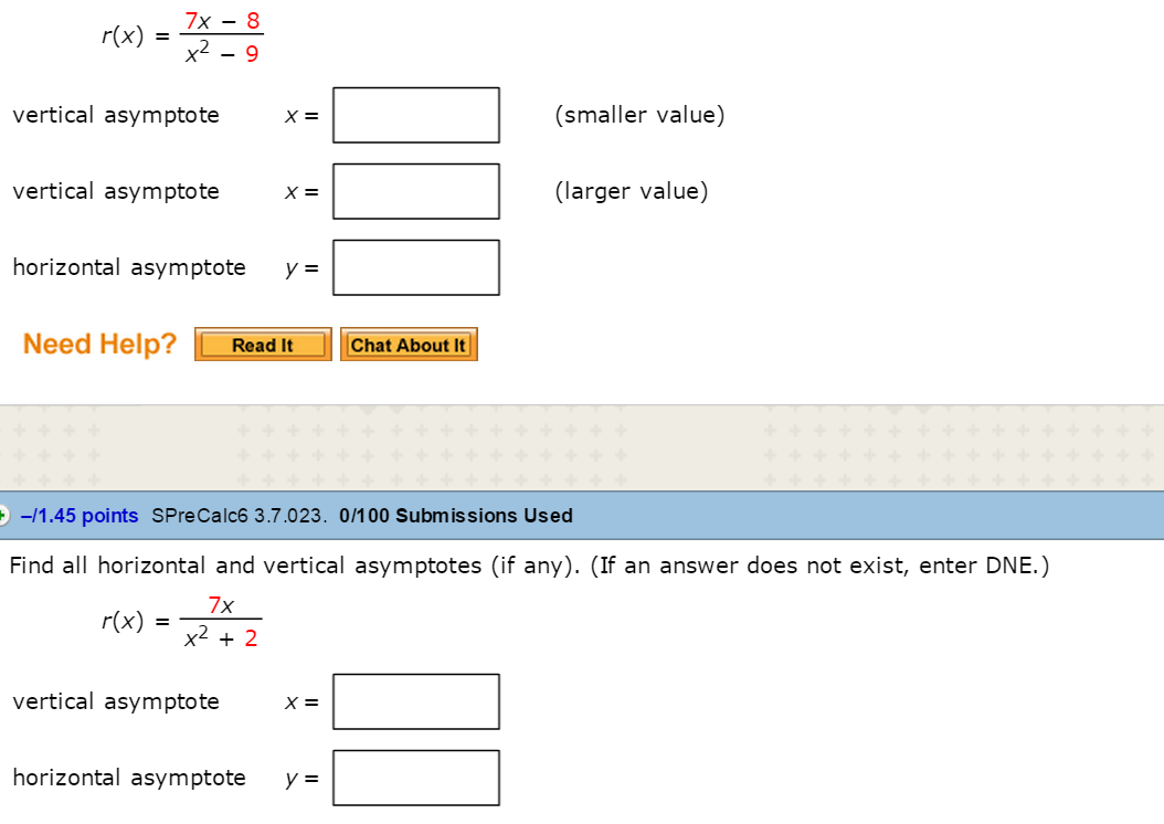 Solved: Find The X- And Y-intercepts Of The Rational Funct... | Chegg.com